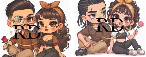 Chicano Love Couple Designs Style Design Cute Couples For Valentines Etsy