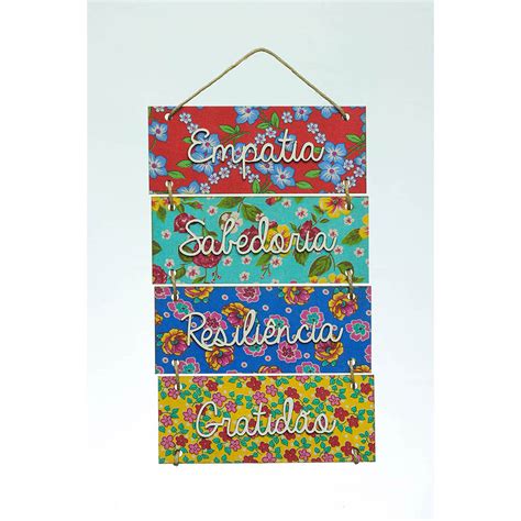 Placa Decorativa Deus Amor Família Gratidão Vitrine ABCasa