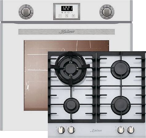 Kaiser Küchengeräte Gasherd Set Eg 6374 W Kcg 6380 W Einbau