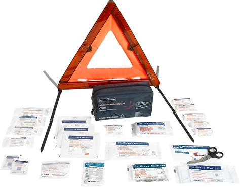 Verbandtasche Holthaus Medical Mini COMBI für das Auto Inhalt nach