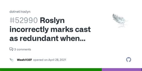 Roslyn Incorrectly Marks Cast As Redundant When Boxing Value Type