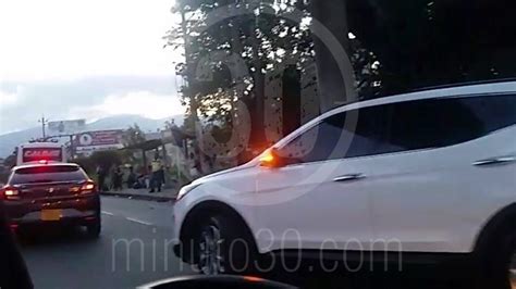 Congestión En La Autopista Sur Por Accidente De Tránsito Minuto30