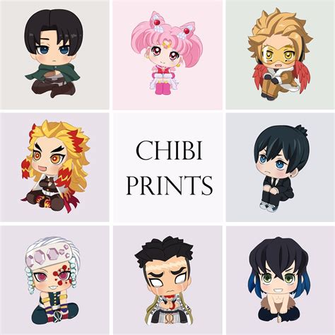 Chibi Prints Etsy
