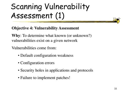 Ppt Reconnaissance Network Mapping And Vulnerability Assessment
