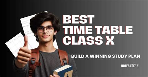 Best Class Board Time Table Build A Winning Study Plan