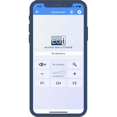 egi remote app remote control for millennium ip