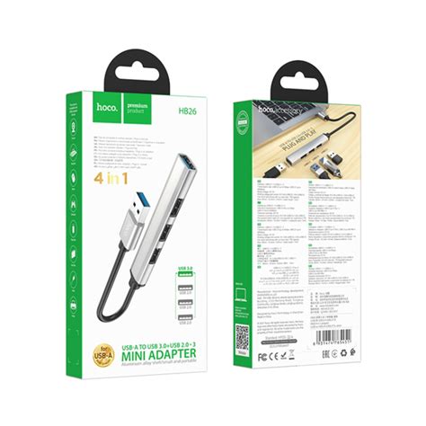 Hoco USB 4 Port Hub - Wirelab