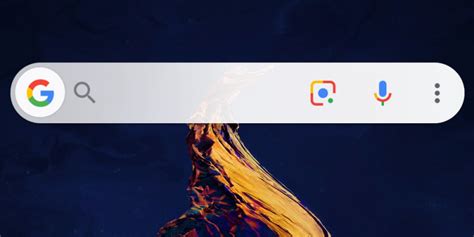 Leaked New Customizable Google Bar Search Widget