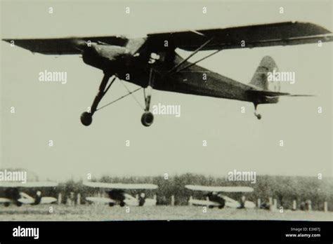 The Fiesler Fi 156 Is A German Reconnaissance Aircraft Used During