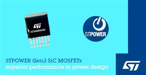 意法半导体正式推出第三代stpower碳化硅mosfet腾讯新闻