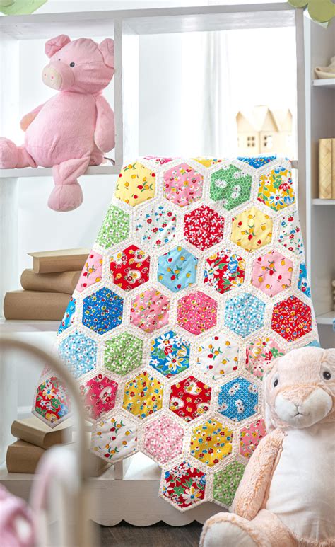 Easy Quilt As You Go Hexagon Quilt Quilting Tutorials Missouri Star