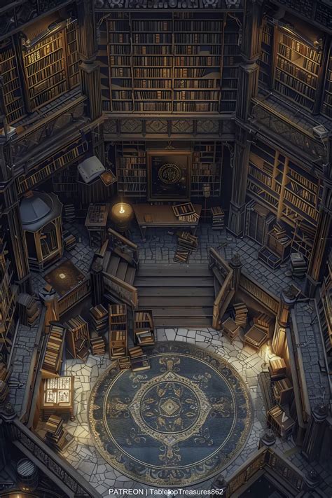 Get More From The Dungeon Masters Tavern On Patreon Dnd World Map Ancient Library Dungeon Maps