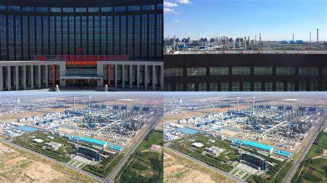 A 2宁东能源化工基地化工煤制油视频素材包下载