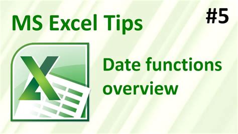 Excel Date Functions Overview And Solutions To Common Problems Excel T Excel Tutorials