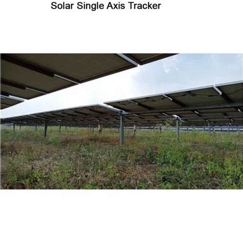 Solar Axis Single Tracker Solar Single Axis Tracker Manufacturer From Rajkot