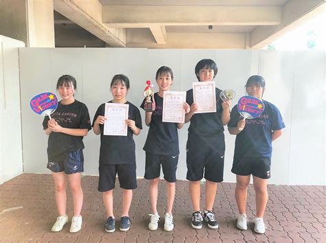 女子卓球部 阪神地区高等学校新人卓球選手権大会 結果報告 芦屋学園中学校・高等学校