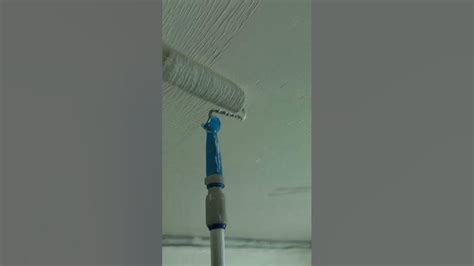 Нанесение шпатлевки на потолок полумеханизированным способом с помощью