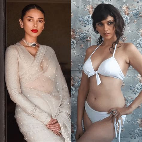 Aditi Rao Hydari Saree Vs Bikini Bollywood Actress Rsareevsbikini