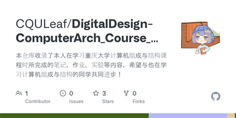 Issues · Cquleafdigitaldesign Computerarchcourseresources · Github