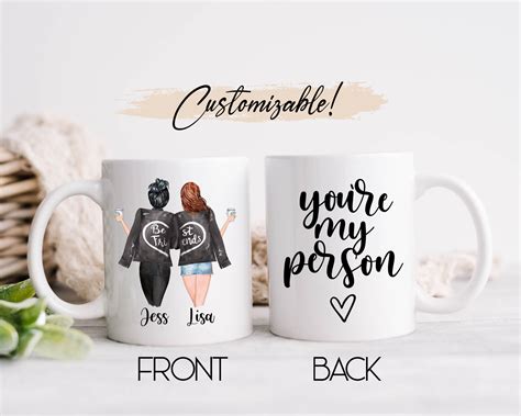 Mejor Amiga Taza Eres Mi Persona Taza Taza De Hermana Taza Etsy