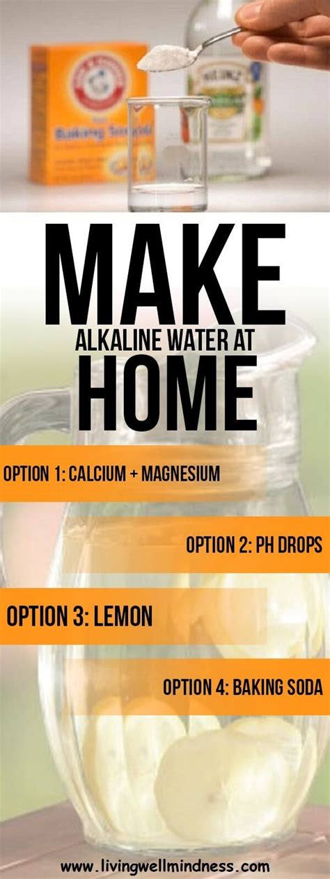 Baking Soda Make Alkaline Water At Janita Huang Blog
