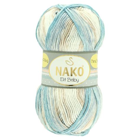 Nako Elit Baby Mini Batik 100g 250m Noezon Sk