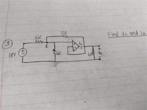 Solved 12u Find Vo And Ix Oik Chegg Com