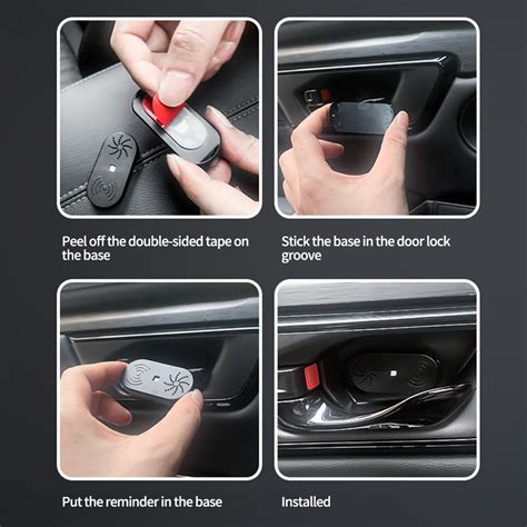 Chengsi Sensor Alarm Car Door Opening Anti Collision Device Voice