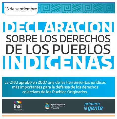 La Declaración De Los Derechos De Los Pueblos Indígenas Argentinagobar