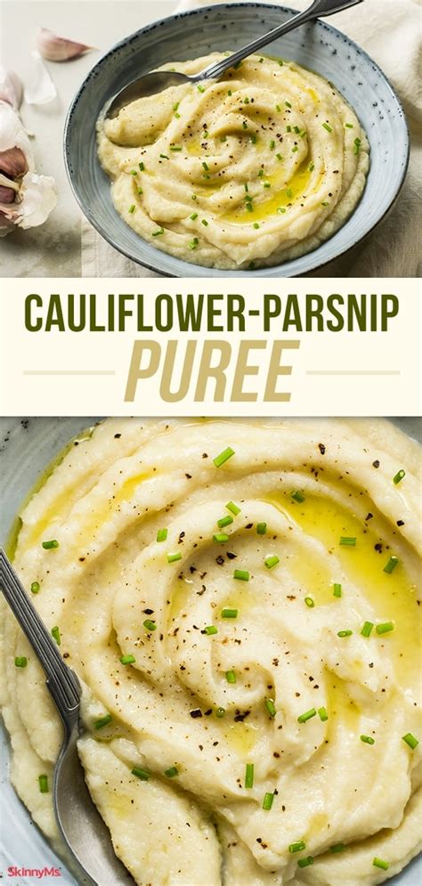 Cauliflower Parsnip Puree Cauliflower Parsnip Puree