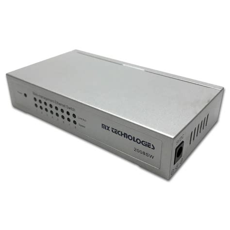 Mx 8 Port 10100 Fast Ethernet Manageable Switch Mx Mdr Electronics