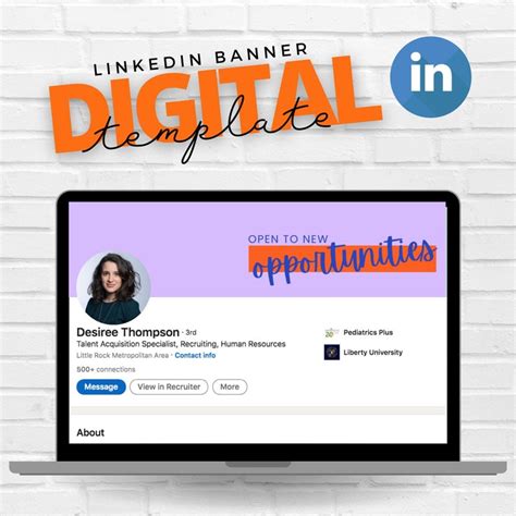 Linkedin Banner Linkedin Banner Canva Linkedin Background Etsy