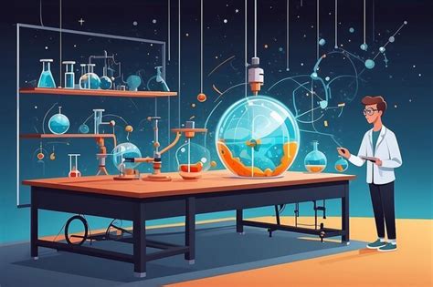 Premium Photo Gravitational Forces Physics Lab Experimentation Vector