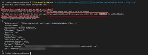 Microsoft Graph Using Msal With Python And Delegated Permissions
