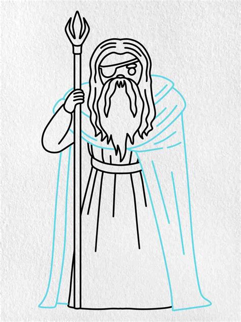 How To Draw Odin Helloartsy