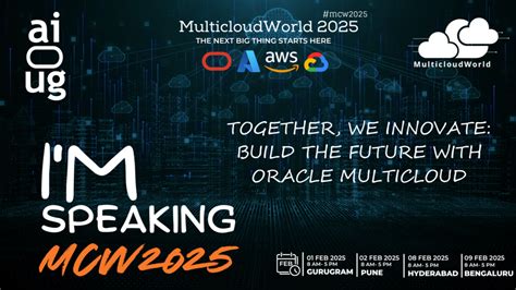 Multicloudworld 2025 All India Oracle User Group