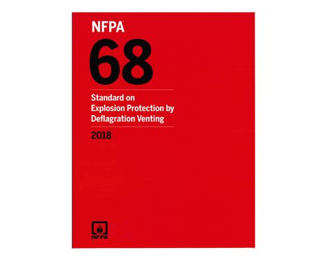 NFPA 68 Standard On Explosion Protection By Deflagration Venting 2018