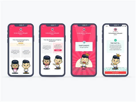 Gamified Quizzes For Financial App By Sosfactory 💊 On Dribbble