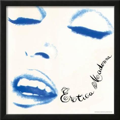 Madonna Erotica Madonna Poster Canvas Print Wooden Hanging