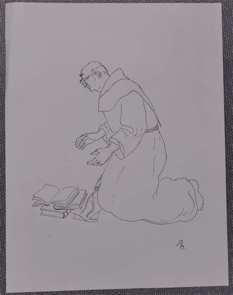 Bruno Bulić Fratar U Molitvi