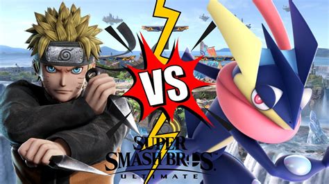 Naruto Vs Greninja Super Smash Bros Ultimate YouTube