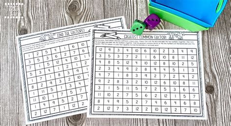 Factors And Multiples Math Games A Fun And Educational Way To Boost M