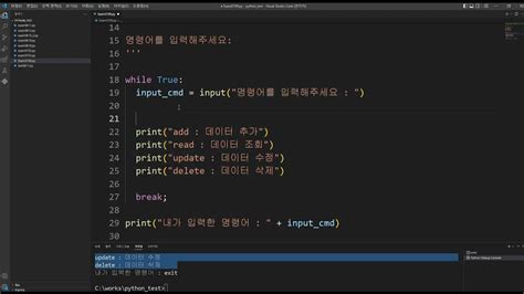 2022 07 09 파이썬 문제 Input 함수와 리스트를 이용한 데이터 저장 프로그램 만들기1 Help Youtube