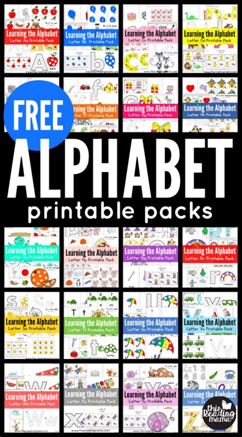 Alphabet Activities And Resources This Reading Mama