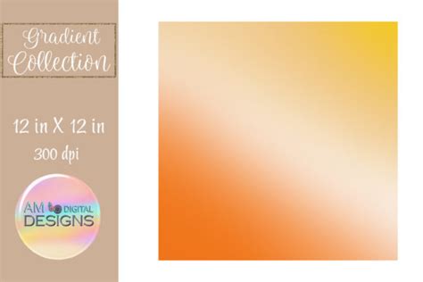 Candy Corn Gradient Ombre Background Graphic By Magnolia Blooms