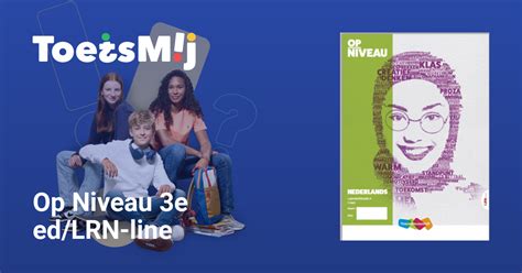 Toetsen Voor Op Niveau 3e Ed LRN Line Vwo Klas 1 ToetsMij