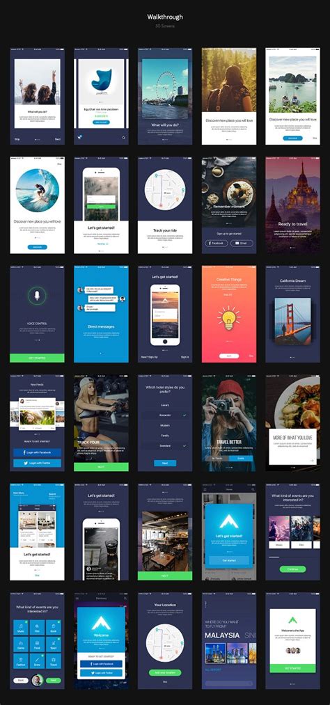 دانلود قالب موبایل Mountify Mobile Ui Kit تایم کد