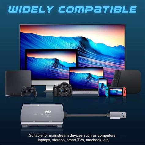 Kompatybilna Z Hdmi Karta Przechwytywania Wideo 4K Grandado