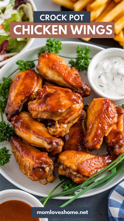 Crock Pot Chicken Wings: A Hands-Off Recipe for Perfectly Crispy Skin - Mom Loves Home