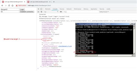 Webrtc Video Stream Error Scaledrone Stack Overflow